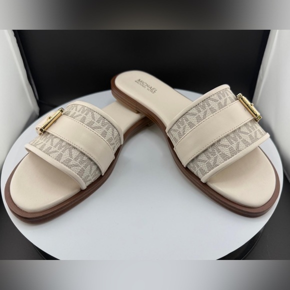 MICHAEL Michael Kors | Shoes | Michael Kors Womens Mandy Slide Sandals ...